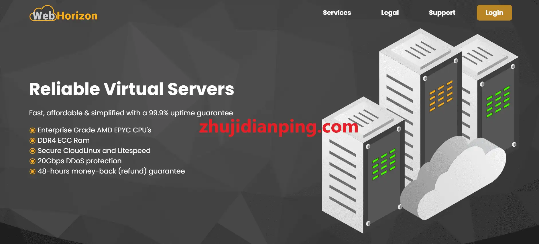 Webhorizon：全新马来西亚VPS/EPYC™ 7003/KVM/Equinix JH1数据中心，$61/年起，2核/6GB/60GB NVMe/2TB@10Gbps - 主机点评